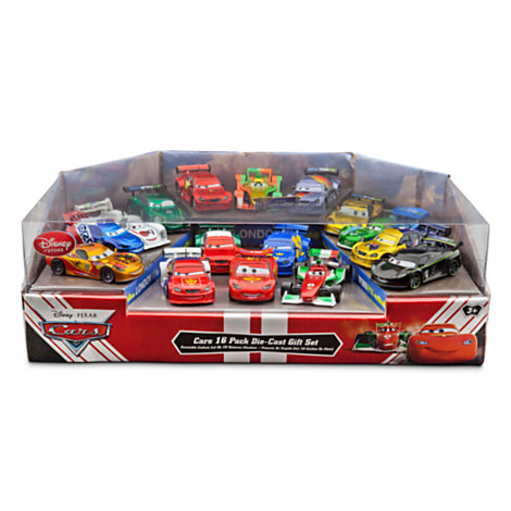 Тачки 2: Гонщики Мега-набор (Cars 2: Cars 16 Pack Die Cast Gift Set ...