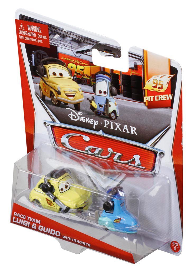 Тачки 2: Гуидо и Луиджи (Cars 2: 95 Pit Crew Guido & Luigi) купить ...