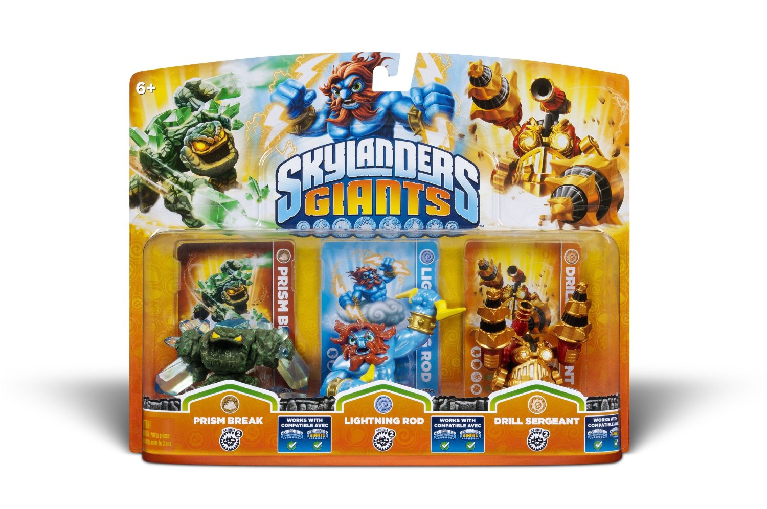 Фигурки Skylanders Giants Triple Pack #5: Prism Break, Lightning Rod ...