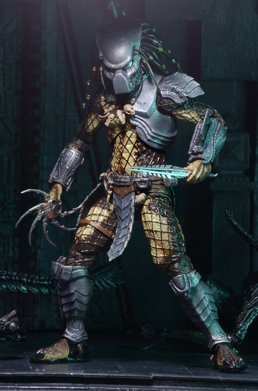 Alien vs Predator - Series 15 Ancient Warrior Predator Action Figure ...