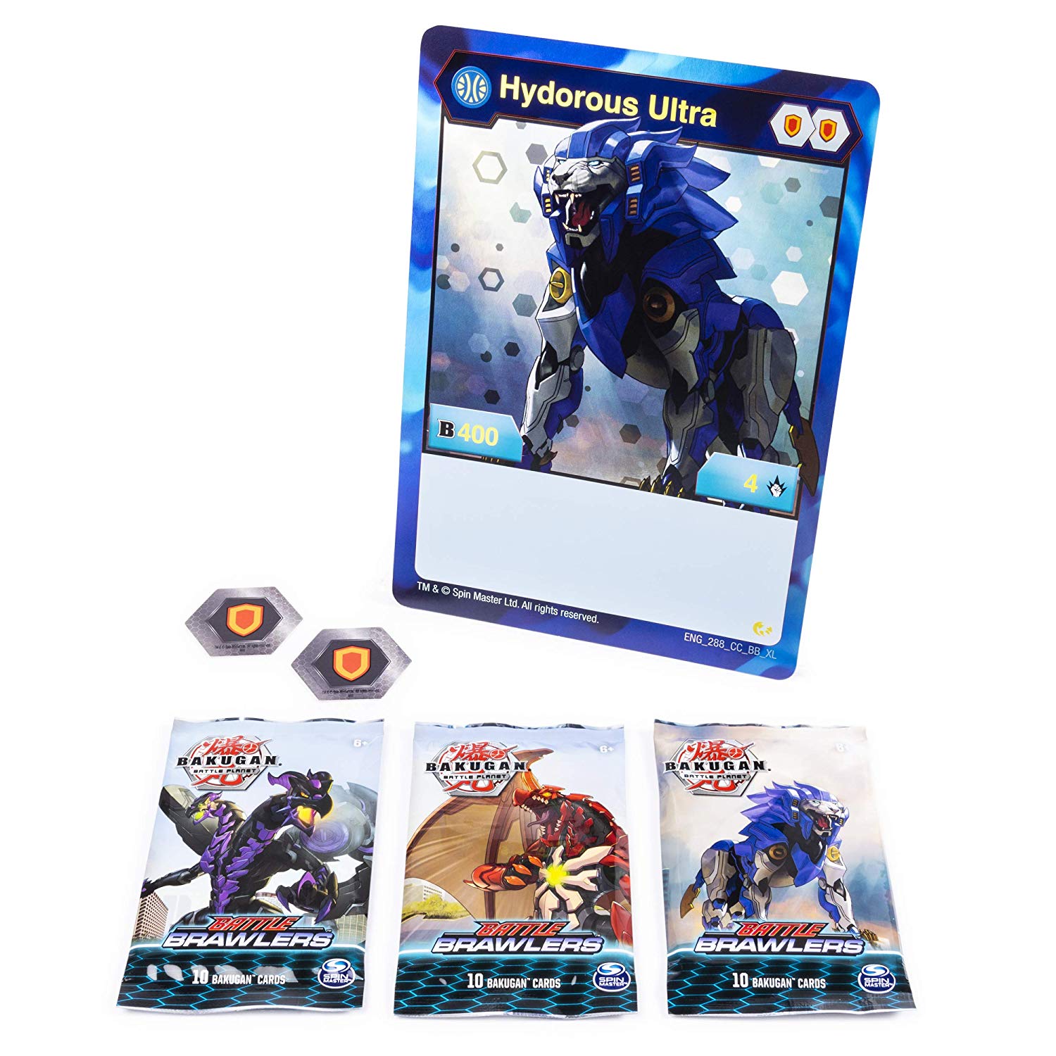 Бакуган Батл Планет Набор Карт [Bakugan Battle Planet Battle Brawlers Card Collection with Jumbo ...