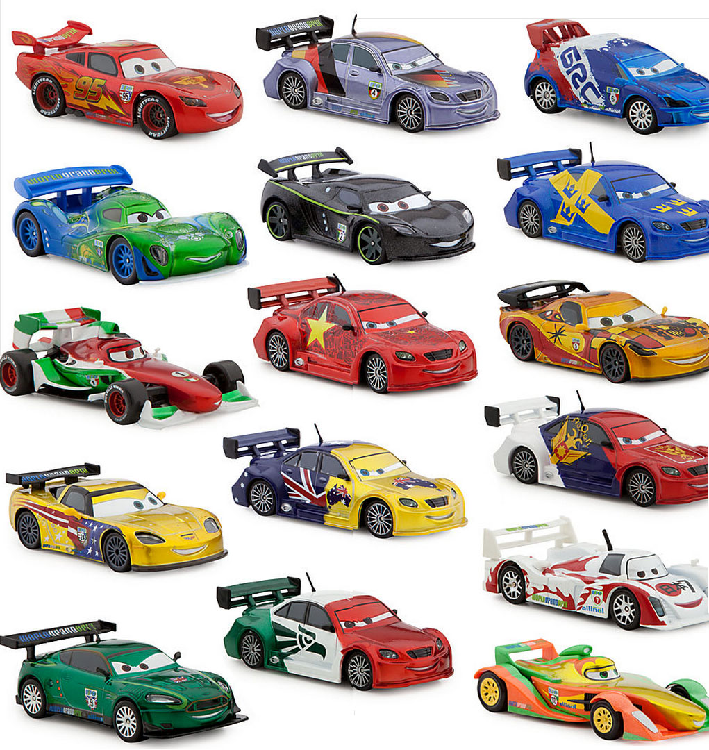 Тачки 2: Гонщики Мега-набор (Cars 2: Cars 16 Pack Die Cast Gift Set ...