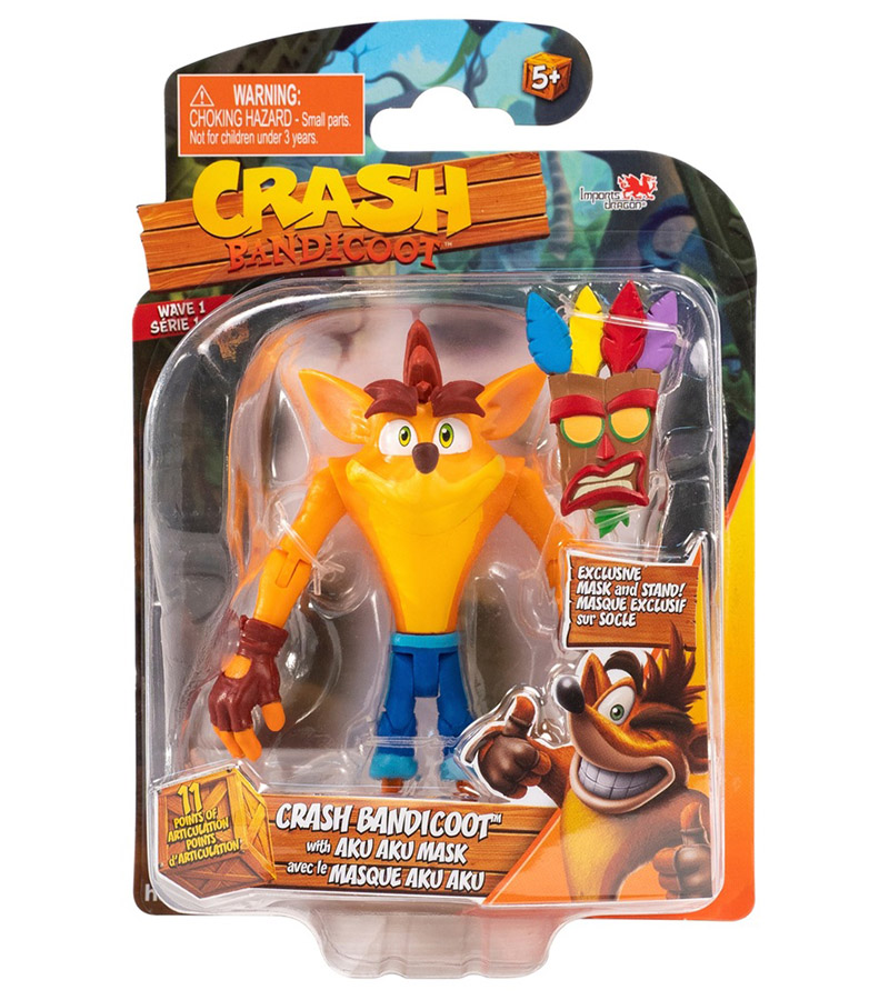 Крэш Бандикут (Crash Bandicoot: Crash Bandicoot with Aku Aku Mask ...