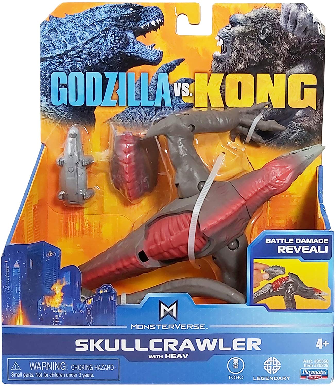 Фигурка Черепозавр (Godzilla vs. Kong - SkullCrawler figure) купить в ...