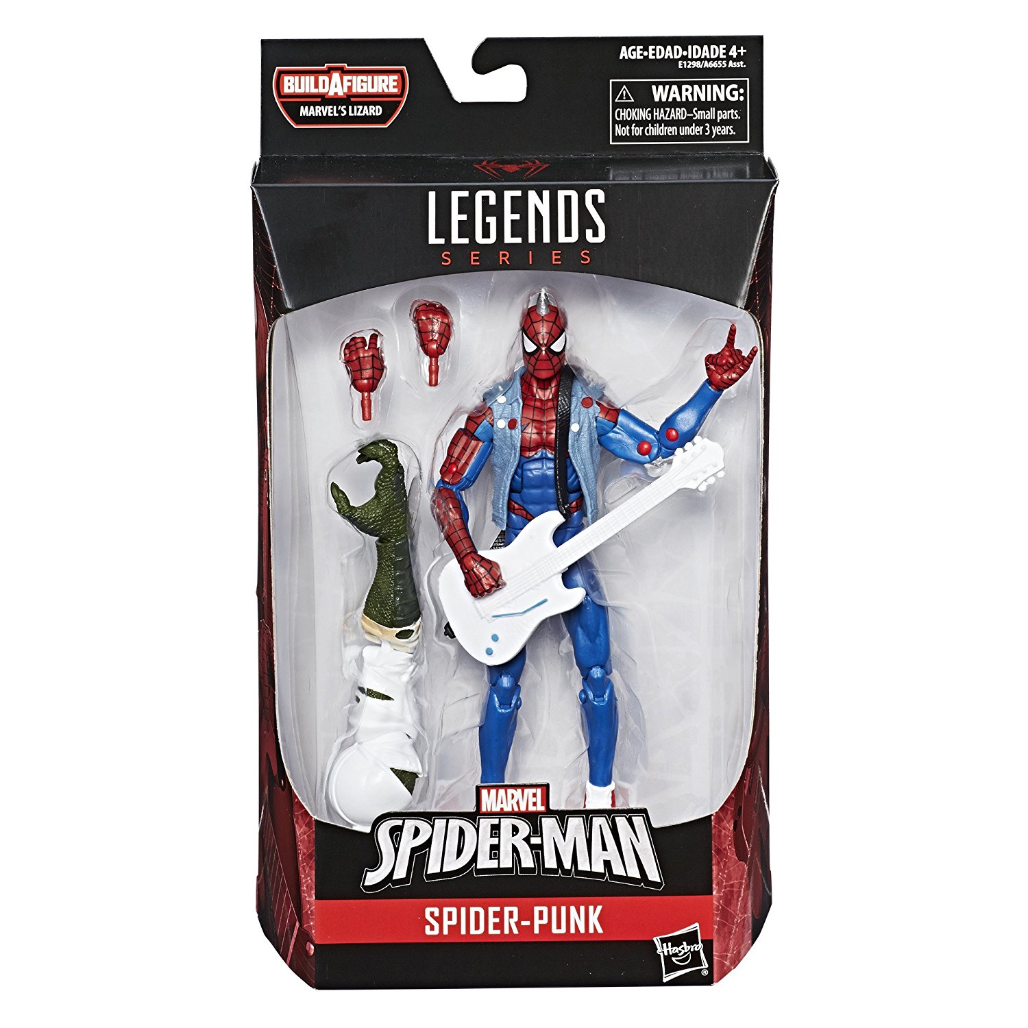 Фигурка Человек-паук-панк (Marvel Legend Series Spider-Man Spider-Punk ...
