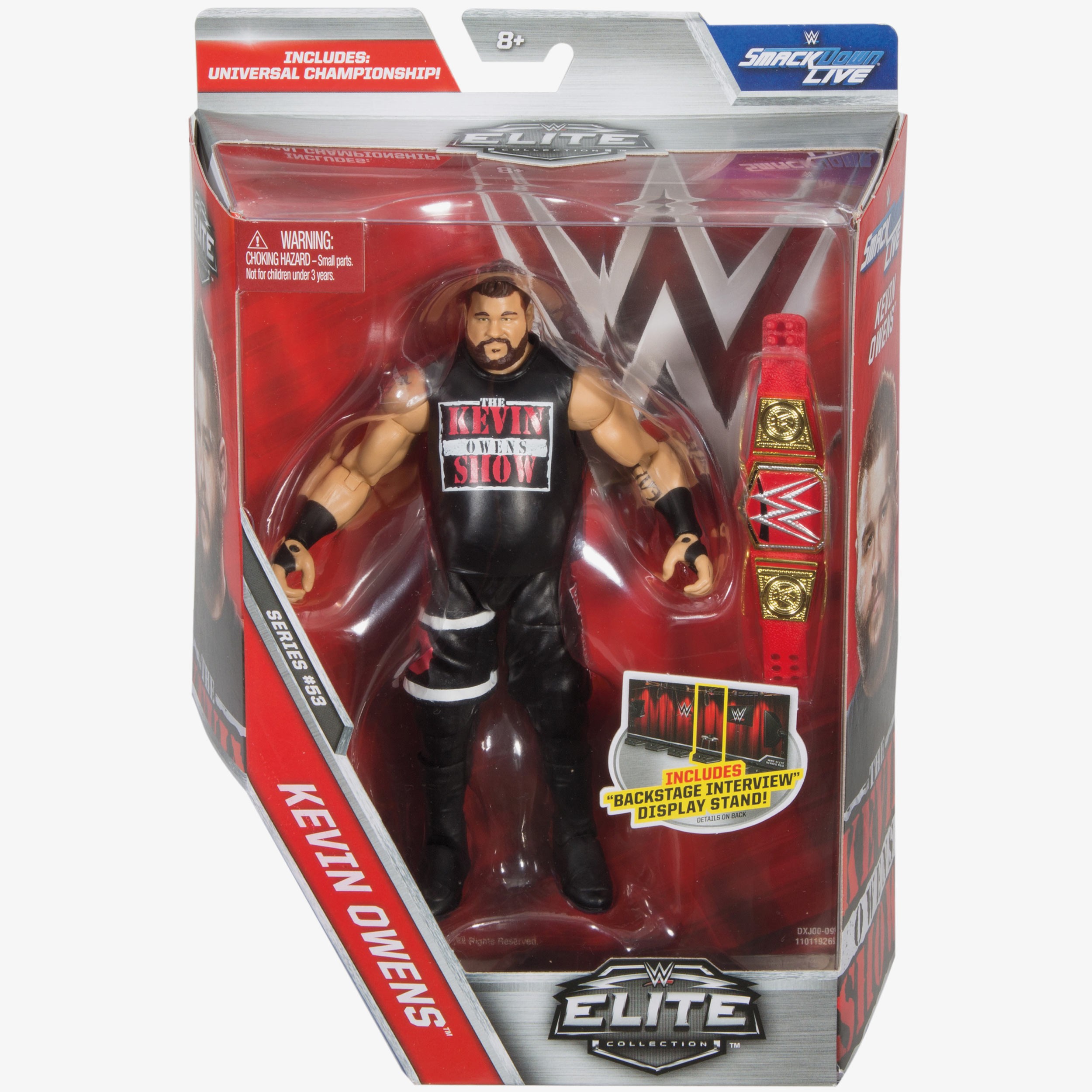 Фигурка WWE Элитная Коллекция Кевин Оуэнс (WWE Elite Collection Kevin Owens Action Figure Series ...
